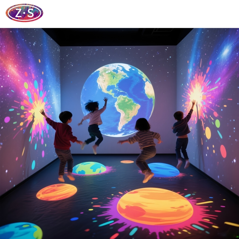 Immersive Trampoline-ZS Projector Solutions